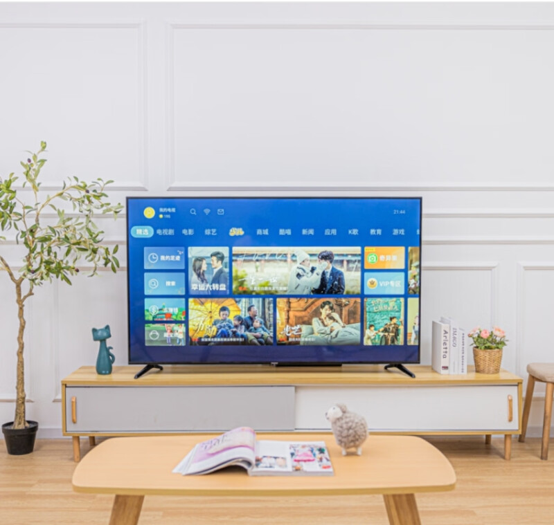 长虹55D5 4K全景屏语音投屏平板电视55寸评测 长虹液晶电视怎么样