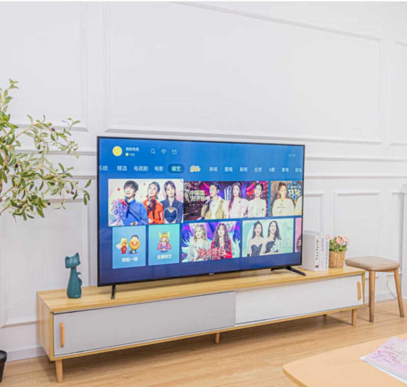 长虹55D5 4K全景屏语音投屏平板电视55寸评测 长虹液晶电视怎么样